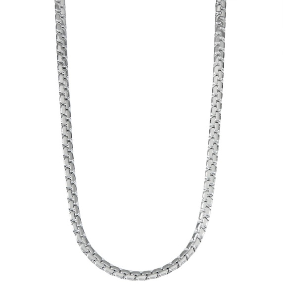Blackjack | Accessories | Mens Stainless Steel Flat Box Chain 24 | Poshmark